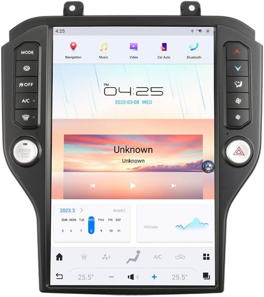 2015 - 2022 Ford Mustang 14.4" Android Multimedia Tesla style ...
